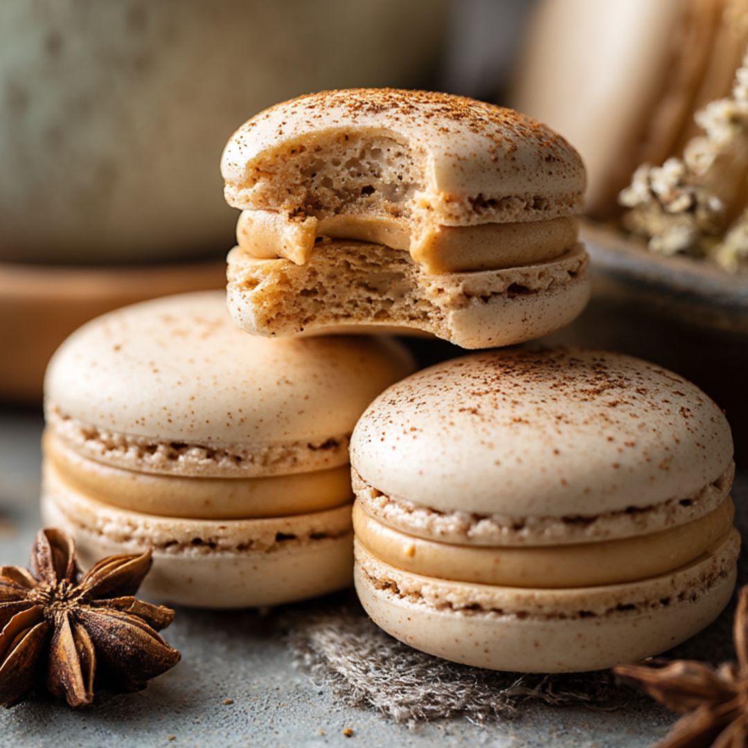 ☕ Chai Latte Macarons – Zart, Würzig & Ein Hauch Orient in jedem Biss ...