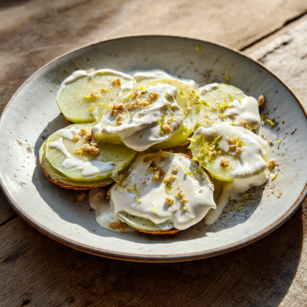 Sanft gebackener Sellerie mit Zitronencreme - Heimatküche